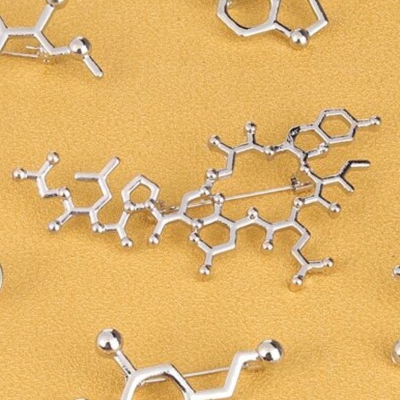 Poe's Cellar Door | Jewelry | Oxytocin Molecule Pin | Poshmark